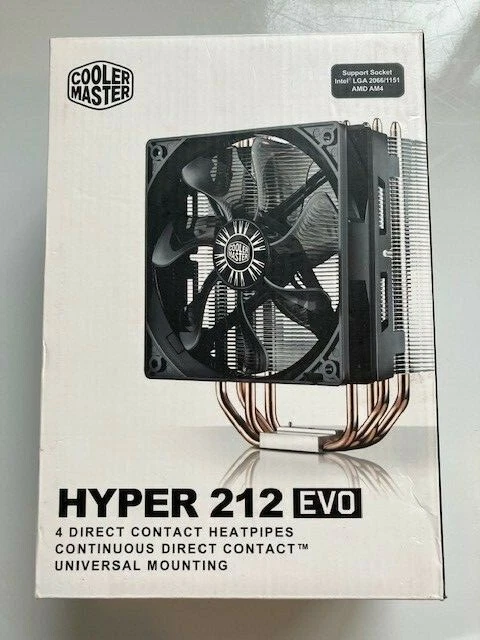 COOLER MASTER HYPER 212 EVO - CPU Cooler with 120mm PWM Fan $11.21 ...