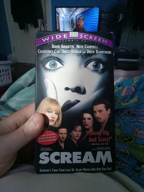 SCREAM VHS WIDESCREEN Collector's Edition! Wes Craven Horror Classic! £ ...