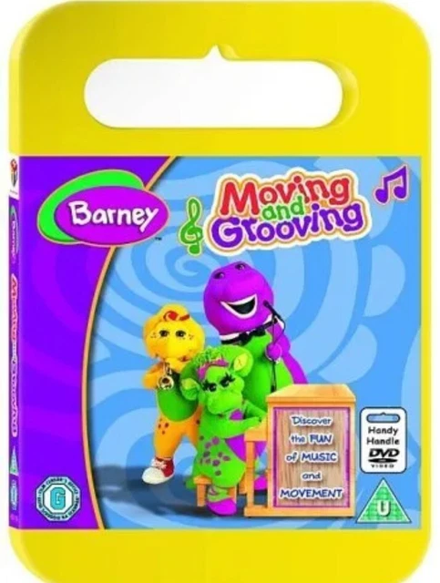 BARNEY MOVING & Grooving Dvd New Not Sealed Region 2 + Free Uk Post #Pb ...