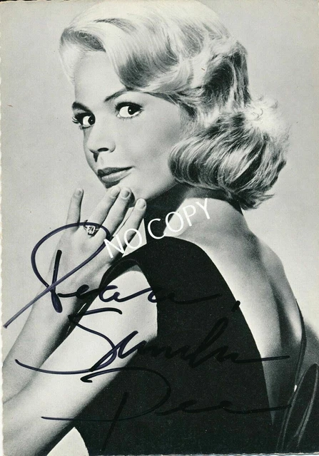 100% AUTOGRAPHE ORIGINAL Autographe Carte Dédicacé Sandra Dee E1.24 EUR ...