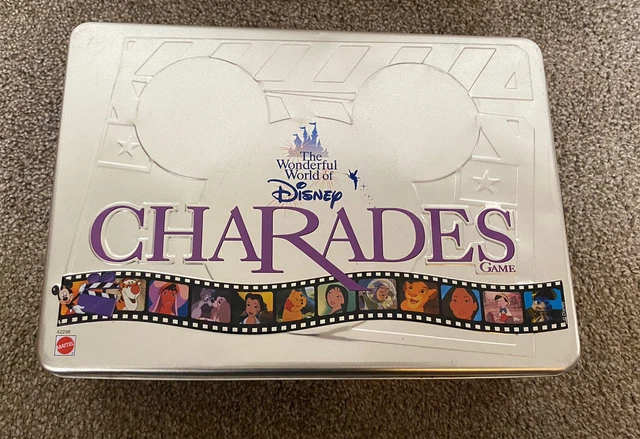 MATTEL - THE Wonderful World of Disney - Charades Game - Vintage 1999 ...