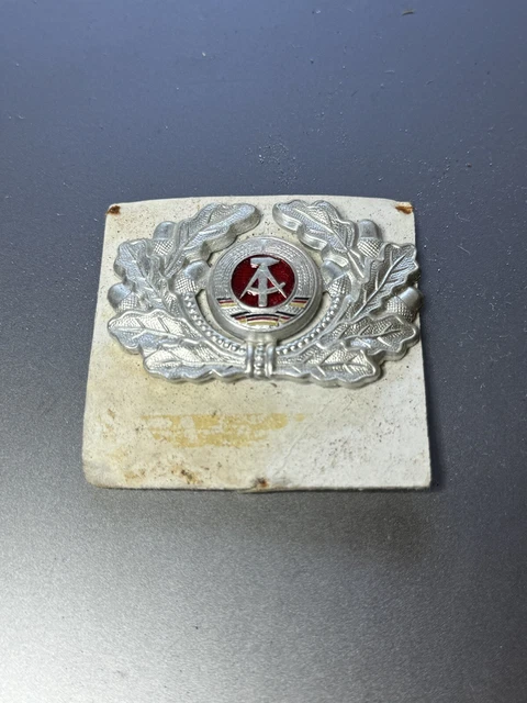 VINTAGE EAST GERMAN NVA DDR Army Military Cap Badge Cockade Badge $25. ...