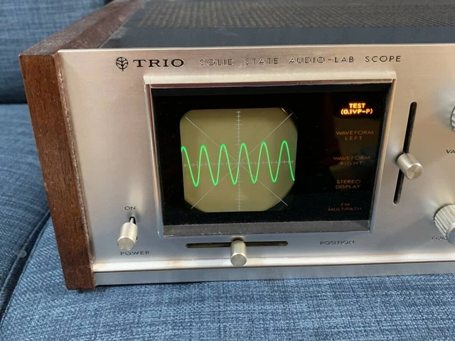 TRIO KC-6060 SOLID State Audio-Lab Scope – Vintage Audio Oscilloscope ...