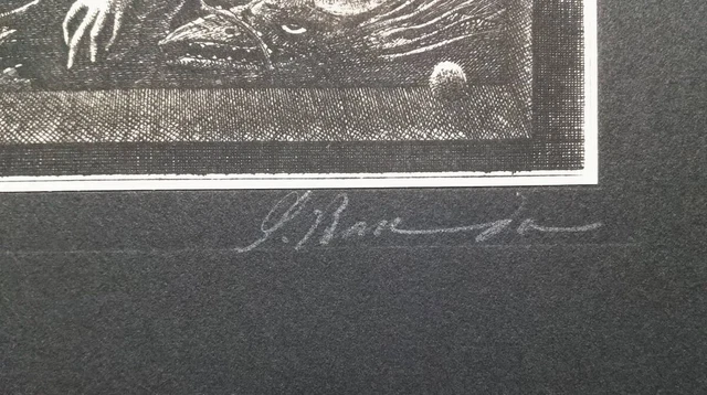 SOICHI BANDO COPPERPLATE print from Kunio Ogawa's "The One Who Crawls ...