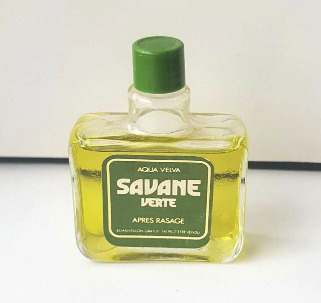 RARETÉ !!! ANCIENNE J.B. WILLIAMS AQUA VELVA SAVANE VERTE AR 12 ml (SBO ...