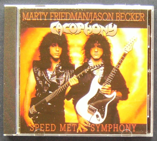 CACOPHONY SPEED METAL Symphony CD (1988) US Shrapnel Records Friedman ...