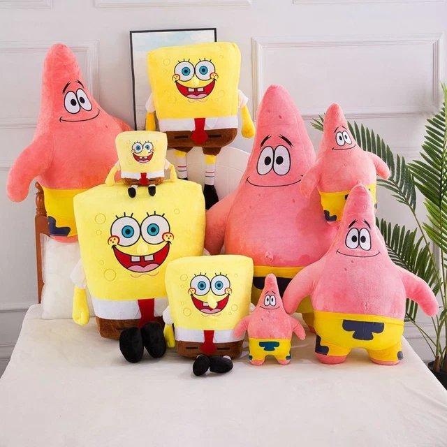 18/35CM CARTOON SPONGEBOB SquarePants-Plush Toy Patrick star-Teddy Kid ...
