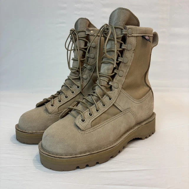 DANNER DESERT ACADIA Gore-Tex boot Tan Brown Size 7.5 26020 Military ...