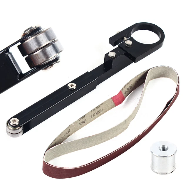 200RPM BELT SANDER Angle Grinder Modified Attachment Belt Sander 60-800 ...