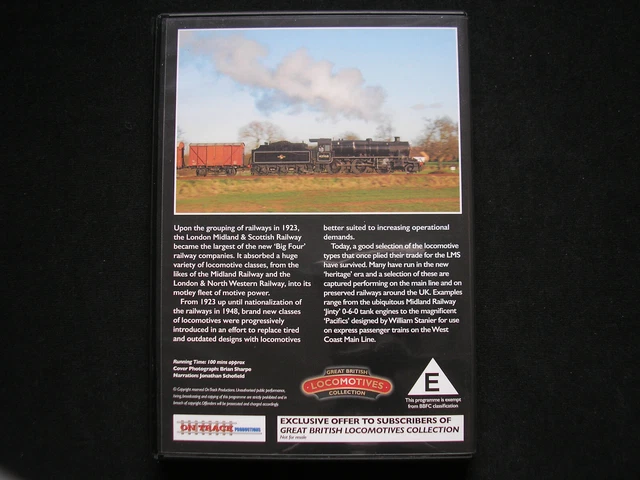 PRESERVED LOCOMOTIVES OF the LMS/LNER/GWR/Southern - Full Set 4 x DVD ...