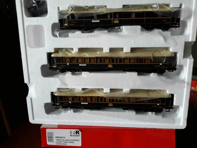 RIVAROSSI HR 4010 "Simplon-Orient-Express"Ho Set Carrozze EUR 140,00 - PicClick IT