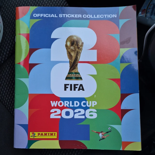PANINI FIFA WORLD Cup 2026 Official Sticker Book + 6 Stickers £4.37 ...