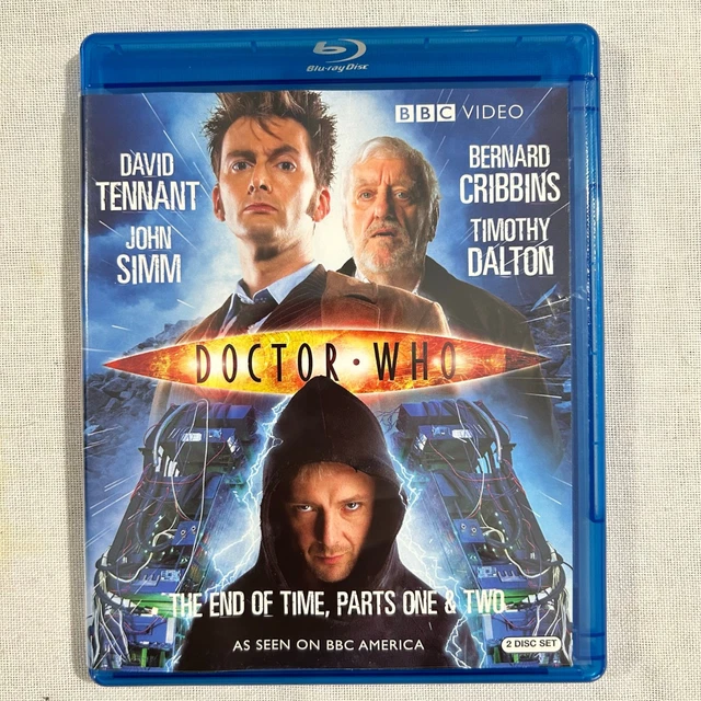 DOCTOR WHO THE End of Time Parts One & Two Blu-ray BBC 2 Disc Set 2010 ...