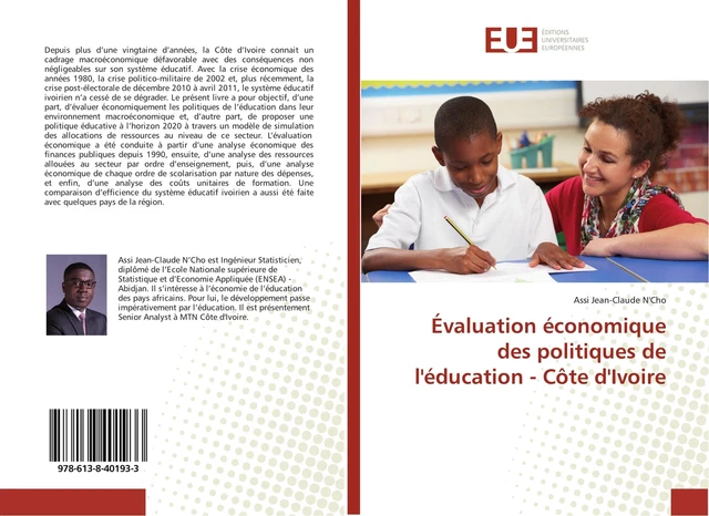 ÉVALUATION ÉCONOMIQUE DES politiques de l'éducation - Côte d'Ivoire N'Cho Buch EUR 33,95 ...