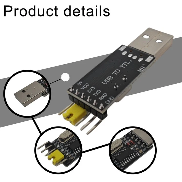 MODULE CONVERTISSEUR USB vers TTL pour mise à niveau et clignotant du ...