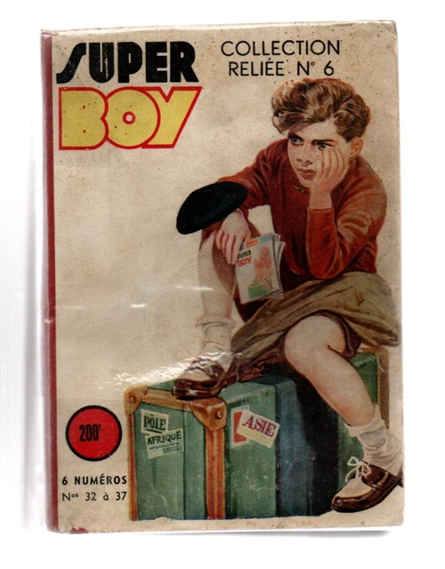 SUPER BOY COLLECTION relié n°6 (32 à 37). Editions IMPERIA. TBE (PF43 ...