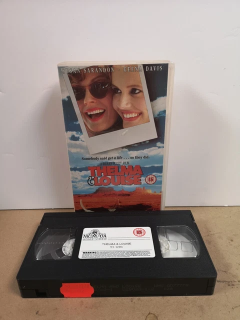 THELMA & LOUISE - VHS Video - Pal - Video Cassette £6.99 - PicClick UK