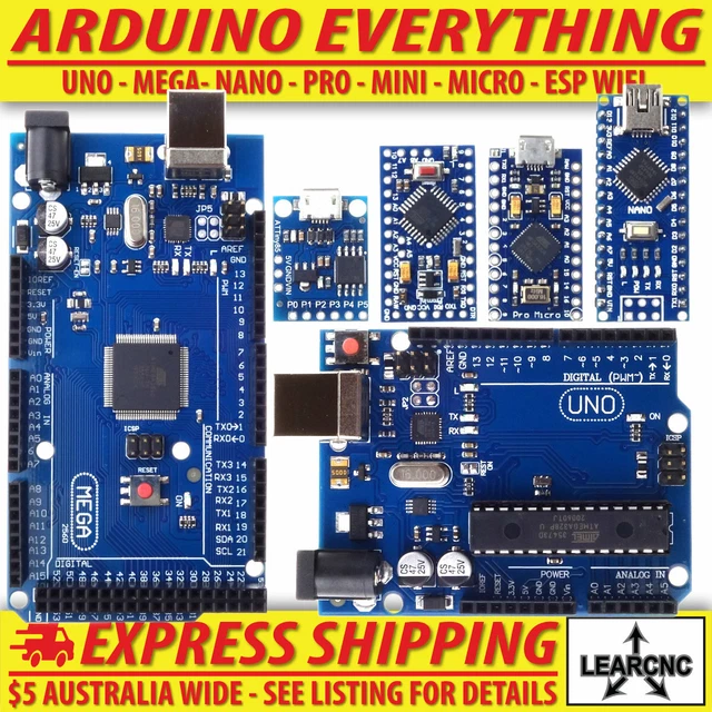 Arduino Uno Wifi R3 Nano Mega 2560 Esp8266 Compatible Development Board