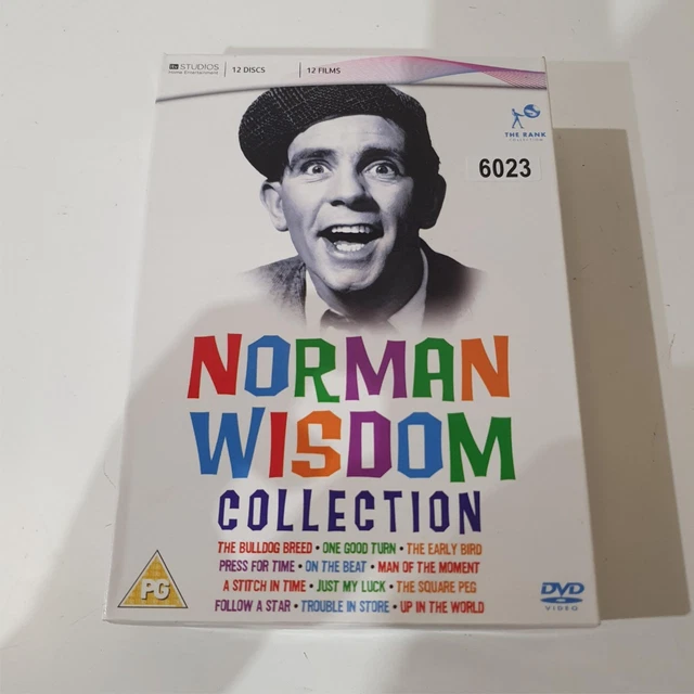 1966 NORMAN WISDOM Collection ITV Studios Mystery & Comedy Movie 12-DVD ...
