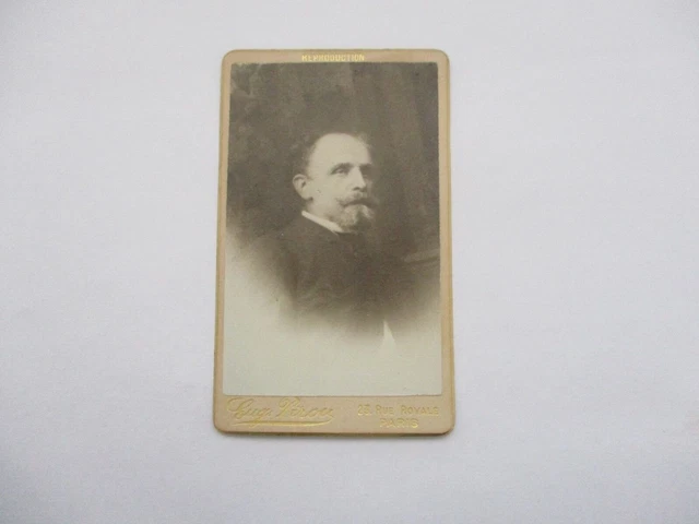 ANCIENNE CDV EUG Pirou Paris 75 Portrait Homme EUR 5,00 - PicClick FR