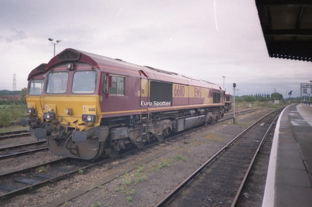 B175N 35MM NEGATIVE EWS Class 66 66110 @ Didcot (2) £2.54 - PicClick UK
