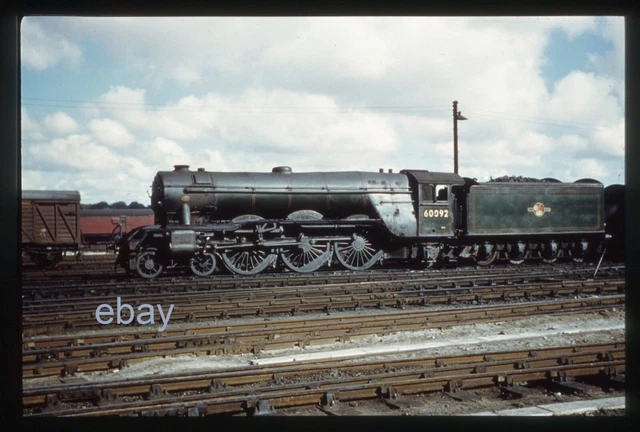 35MM SLIDE EX LNER A3 60092 'Fairway' at York - 7.59. £1.99 - PicClick UK