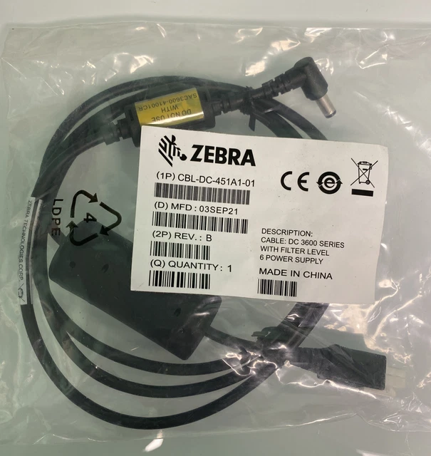 ESCÁNER DE CÓDIGO de barras serie DC 3600 filtro de cable de ...