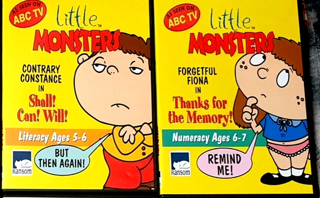 LITTLE MONSTERS PC Game Educational Kids ABC X 2 - SUPER RARE $49.95 ...