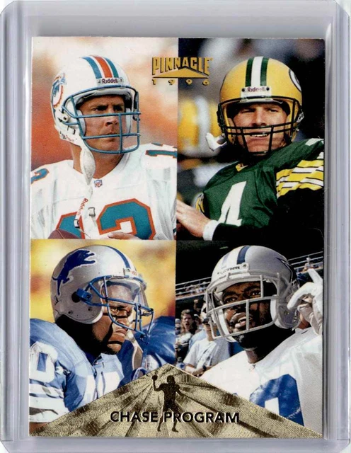 1996 PINNACLE CHASE Program Checklist carte football #199 EUR 3,06 ...