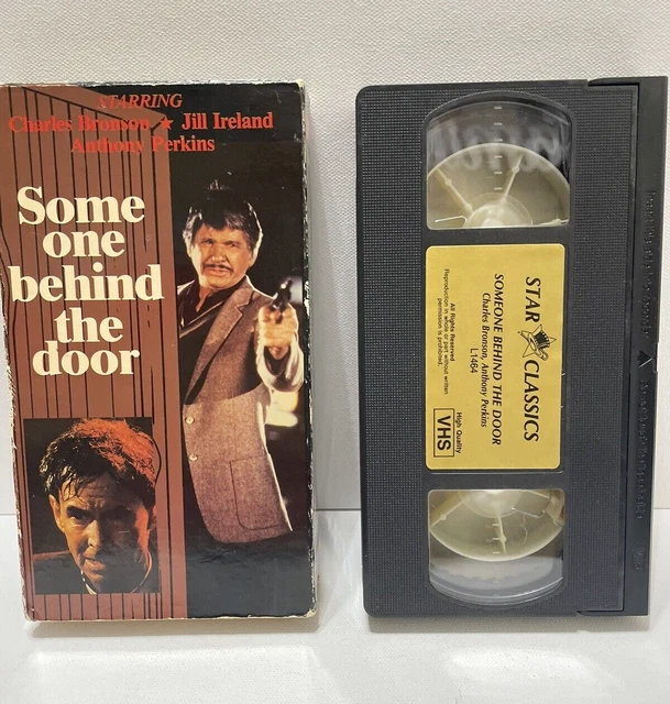 SOMEONE BEHIND THE Door (VHS) Charles Bronson and Anthony Perkins £2.74 ...