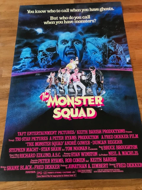 MOVIE POSTER THE Monster Squad 430mm x 640mm (Bit bigger than A2) EUR 4 ...