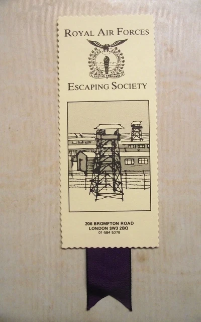 ONE RARE & Vintage 1980s RAF Escaping Society Card Bookmark EUR 14,25 ...