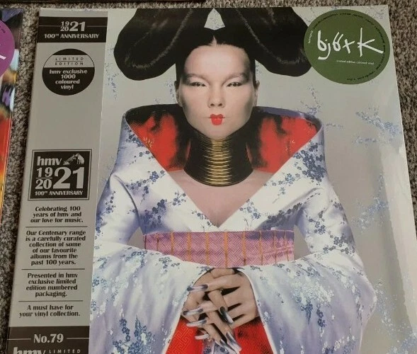 RARE BJORK- HOMOGENIC Coloured Limited HMV Vinyl GREEN £104.67 - PicClick UK