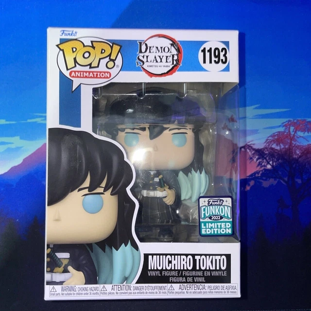 FUNKO POP! DEMON Slayer 1193# Muichiro Tokito Exclusive Gifts Toy ...