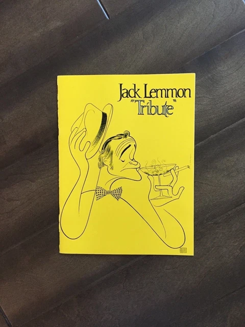 PROGRAMME SIGNÉ DE Jack Lemmon "Hommage" - Catherine Hicks / Tresa ...