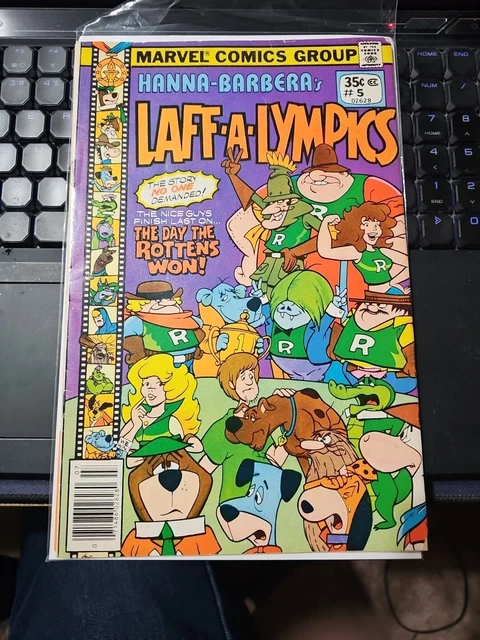 LAFF-A-LYMPICS #5 MARVEL Comics 1978 Newsstand VG+/F- Range IMO See ...