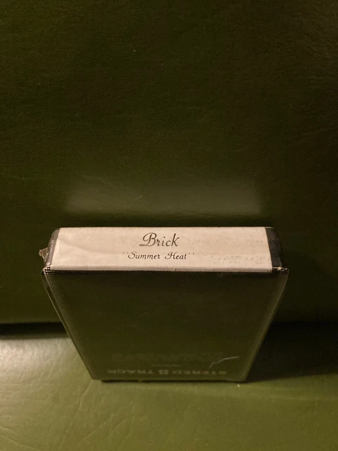 BRICK SUMMER HEAT 8-Track cassette stereo SEALED!! rare funk soul 1981 ...