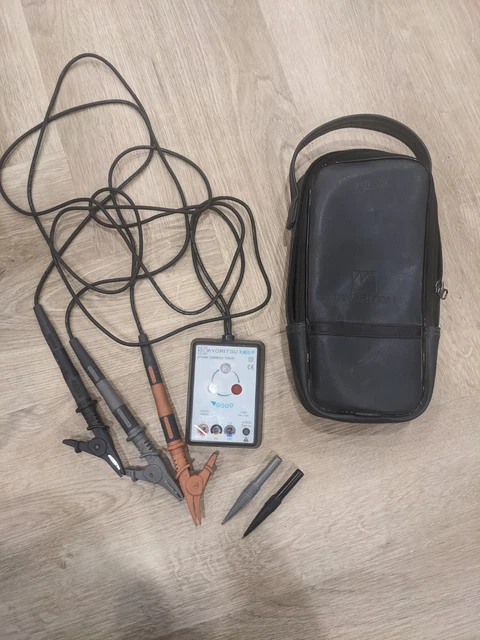 KYORITSU K8031F PHASE Rotation Test Meter £1.00 - PicClick UK