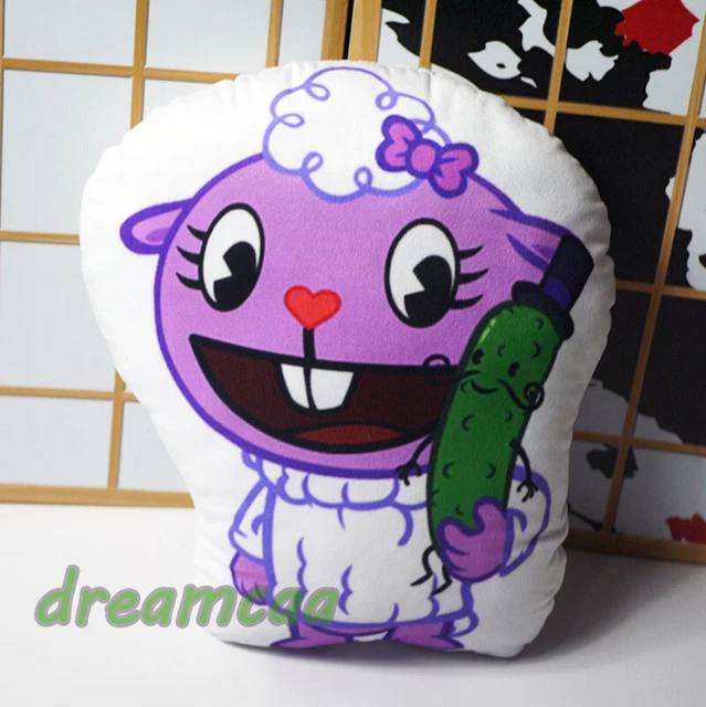 HAPPY TREE FRIENDS Bolster Lammy&Mr. Pickels Pillow Stuffed Doll HTF ...