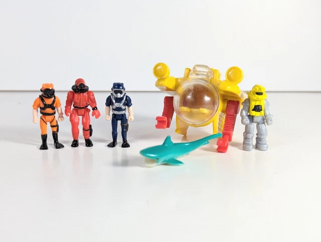 VINTAGE MATCHBOX MEGA-RIG Rescue Figures And Shark $25.00 - PicClick CA