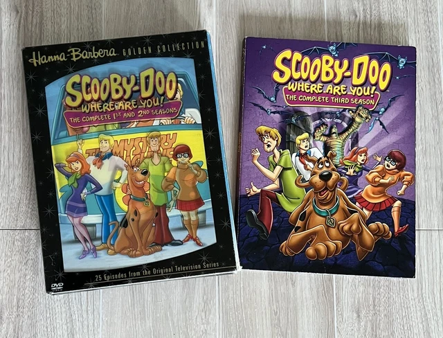 SCOOBY DOO COMPLETE Seasons 1-3 w/season 1-2 Box Set Golden Edition ...