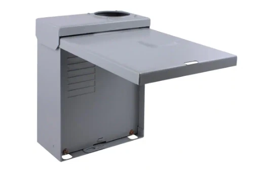 GE POWERMARK PLUS 125Amp 4-Space 8-Circuit Outdoor Single-Phase Main ...