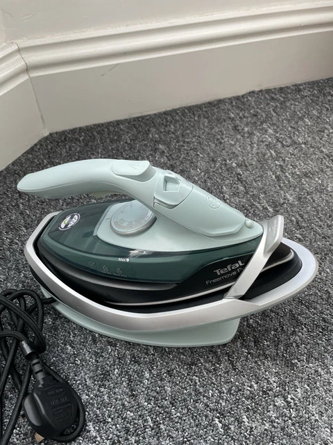 TEFAL FREEMOVE POWER Cordless Steam Iron Eucalyptus colour £52.70 ...