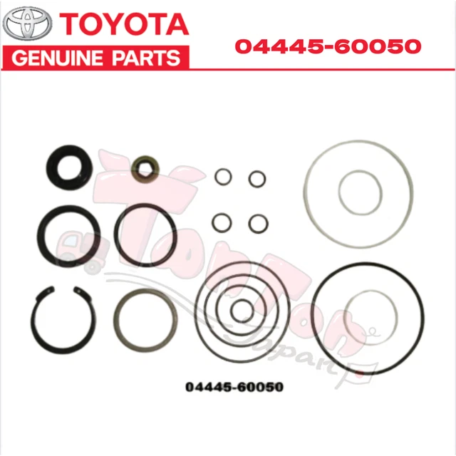 TOYOTA GENUINE LAND Cruiser Power Steering Rack Gear Gasket Kit 04445 ...