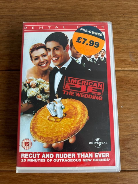 AMERICAN PIE THE Wedding Big Box Blockbuster Ex Rental Vhs Video £6.99 ...