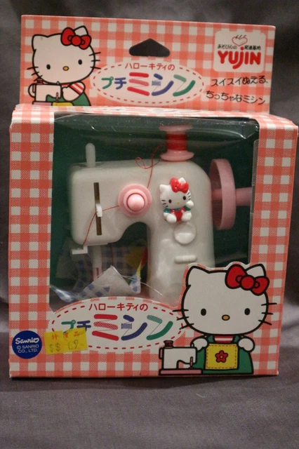 HELLO KITTY VINTAGE Yujin Mini Sewing Machine (1996) $280.00 - PicClick CA
