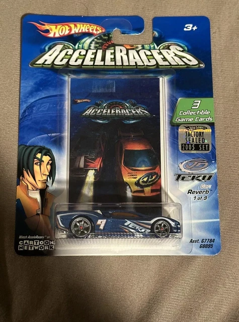 HOT WHEELS ACCELERACERS Reverb Teku 1 of 9 2005 FACTORY SEALED SET $152 ...