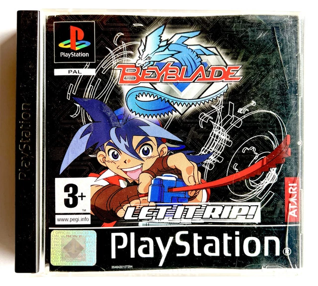 BEYBLADE LET IT Rip Playstation 1 Ps1 Psx Pal Completo Perfecto EUR 19 ...