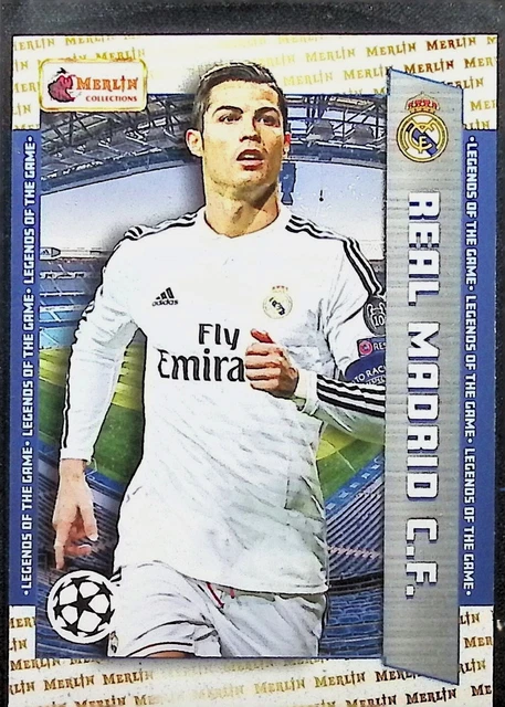 23/24 TOPPS MERLIN Heritage Legends CF Real Madrid Christiano Ronaldo ...