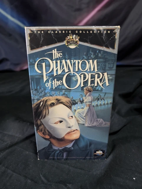 THE PHANTOM OF The Opera VHS Tape 1991 Nelson Eddie Susanna Universel ...